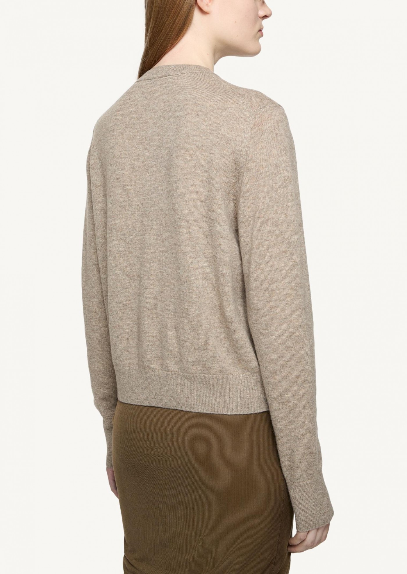 Cadigan yak wool greige - Acne Studios