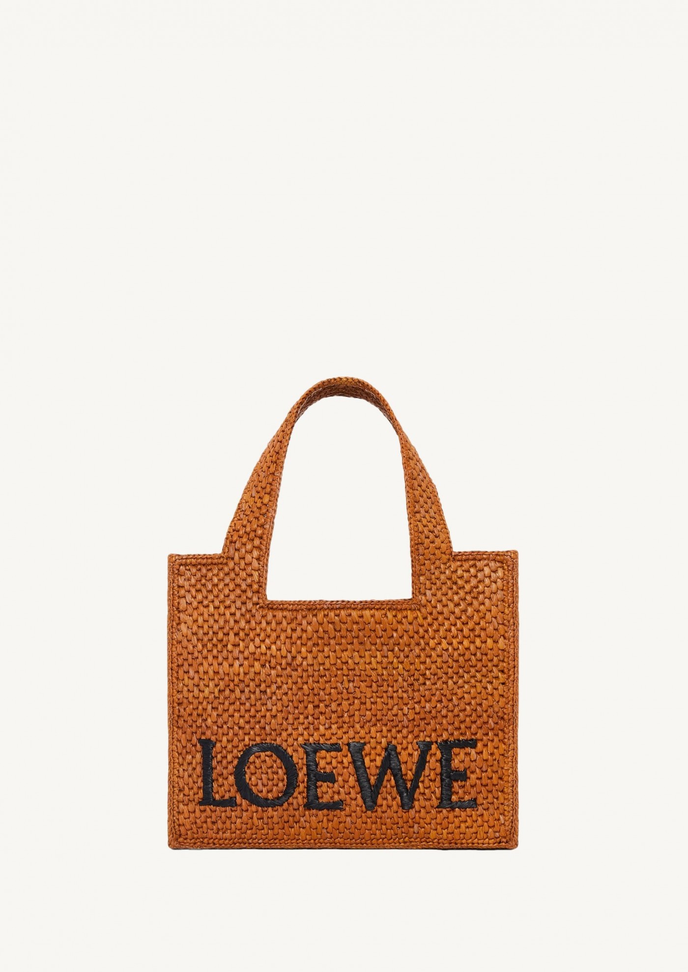 Small Loewe raffia tote - Loewe